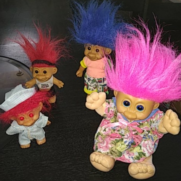 Russ Berrie | Toys | Vintage Russ Berrie Trolls Set 4 Sailor Kidz Gym ...